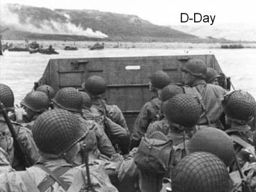 D-Day presentation | free to view