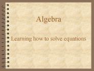 PPT – The Best Way to Solve the Problems of Algebra PowerPoint ...