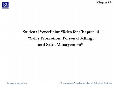 PPT – Student PowerPoint Slides for Chapter 14 PowerPoint presentation ...