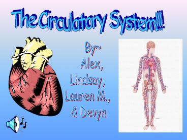 The Circulatory System presentation | free to view