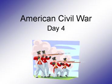 PPT – American Civil War PowerPoint presentation | free to view - id ...