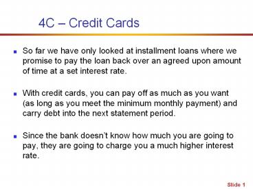 4C presentation | free to view