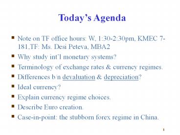 PPT – Today PowerPoint presentation | free to download - id: 1f4ae-YjZhN