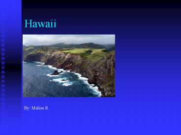 Hawaii presentation | free to view