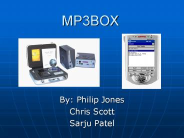 PPT – MP3BOX PowerPoint presentation | free to view - id: 1fedc-N2QzY