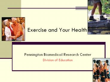 Exercise and Your Health presentation | free to download