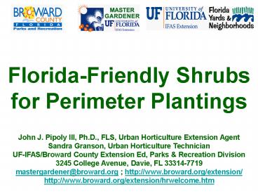 Pruning presentation | free to view
