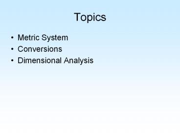 Metric System presentation | free to download