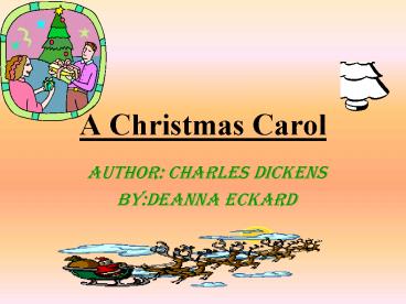 A Christmas Carol presentation | free to view