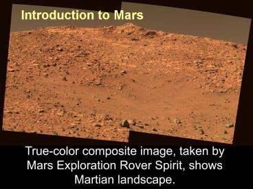 Mars presentation | free to view