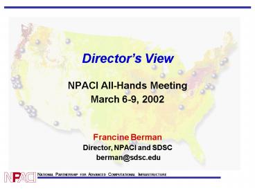 PPT – Directors View PowerPoint presentation | free to view - id: 24d83 ...