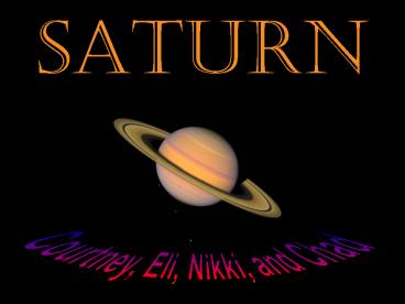 Saturn presentation | free to view