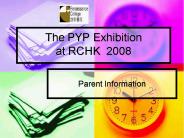 PPT – The PYP Exhibition PowerPoint presentation | free to view - id ...