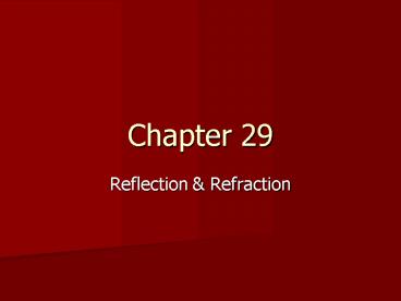 Reflection presentation | free to view