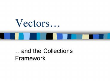 PPT – Vectors PowerPoint presentation | free to download - id: 27bad-YmE0Z