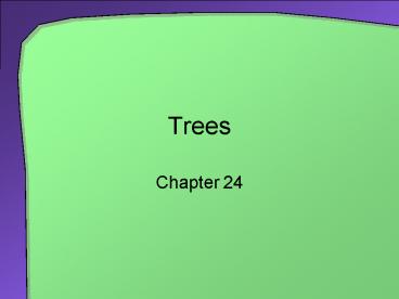 Trees presentation | free to view