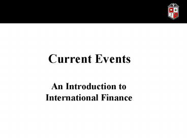 PPT – Current Events PowerPoint presentation | free to view - id: 2a39c ...