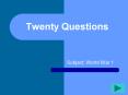 PPT – Twenty Questions PowerPoint presentation | free to download - id ...