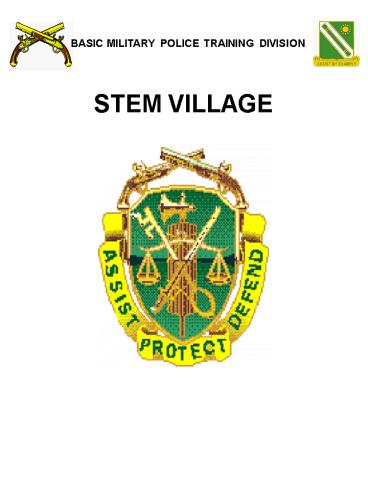 STEM VILLAGE presentation | free to view