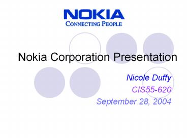 Nokia Corporation Presentation presentation | free to view
