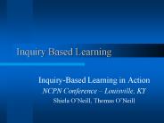 PPT – INQUIRY BASED LEARNING PowerPoint presentation | free to view ...