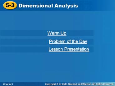 PPT – Warm Up PowerPoint presentation | free to download - id: 3029c-M2ZlY