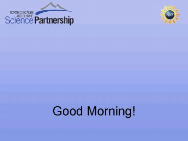 Good Morning presentation | free to view