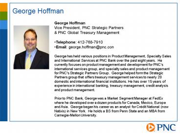 PPT – George Hoffman PowerPoint presentation | free to view - id: 30c60 ...
