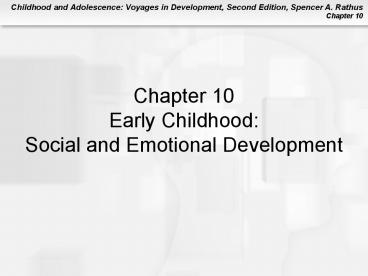 Early Childhood: Social and Emotional Development presentation | free ...