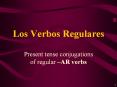 PPT – Present tense conjugations of regular er verbs PowerPoint ...
