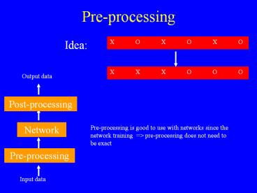Pre-processing presentation | free to download