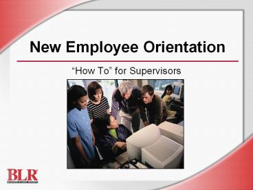 New Employee Orientation presentation | free to view