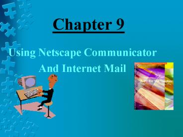 PPT – Using Netscape Communicator PowerPoint presentation | free to ...