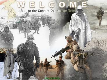 UNCLASSIFIED presentation | free to view