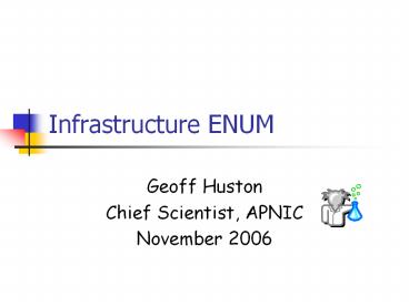 PPT – Infrastructure ENUM PowerPoint presentation | free to download ...