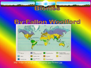 Biomes presentation | free to view