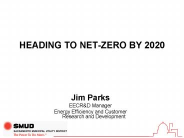 PPT – HEADING TO NETZERO BY 2020 PowerPoint presentation | free to view ...