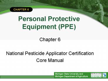 Personal Protective Equipment PPE presentation | free to view