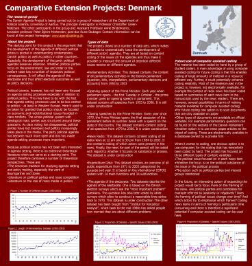 Comparative Extension Projects: Denmark presentation | free to view