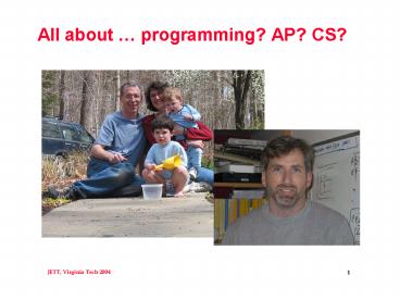 All about programming AP CS presentation | free to view