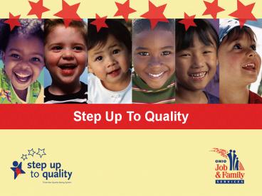 Step Up To Quality presentation | free to view