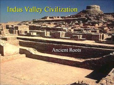 Indus Valley Civilization Ppt Free Download