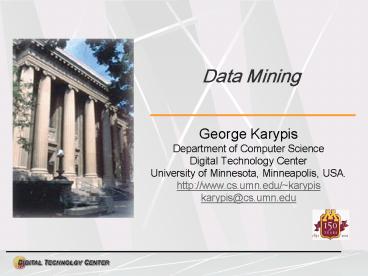 Data Mining presentation | free to view