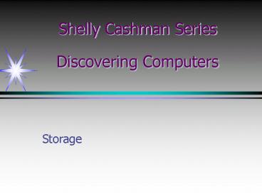 Shelly Cashman Series Discovering Computers presentation | free to view