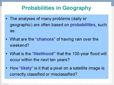 PPT – Probability distributions PowerPoint presentation | free to view ...