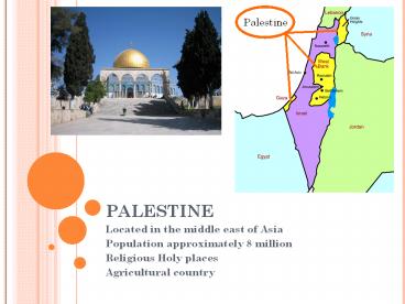 PALESTINE presentation | free to view