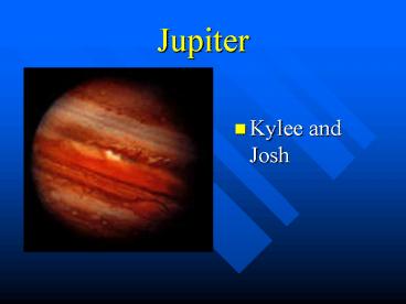 Jupiter presentation | free to view