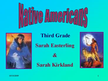 PPT – Native Americans PowerPoint presentation | free to view - id ...