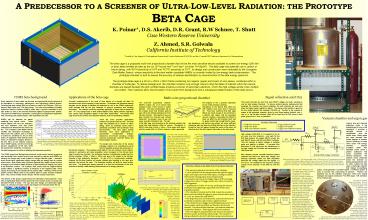 Characterizing Electron Background with the Cryogenic Dark Matter ...