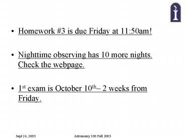 PPT – Homework PowerPoint presentation | free to view - id: 3d453-NTBmZ